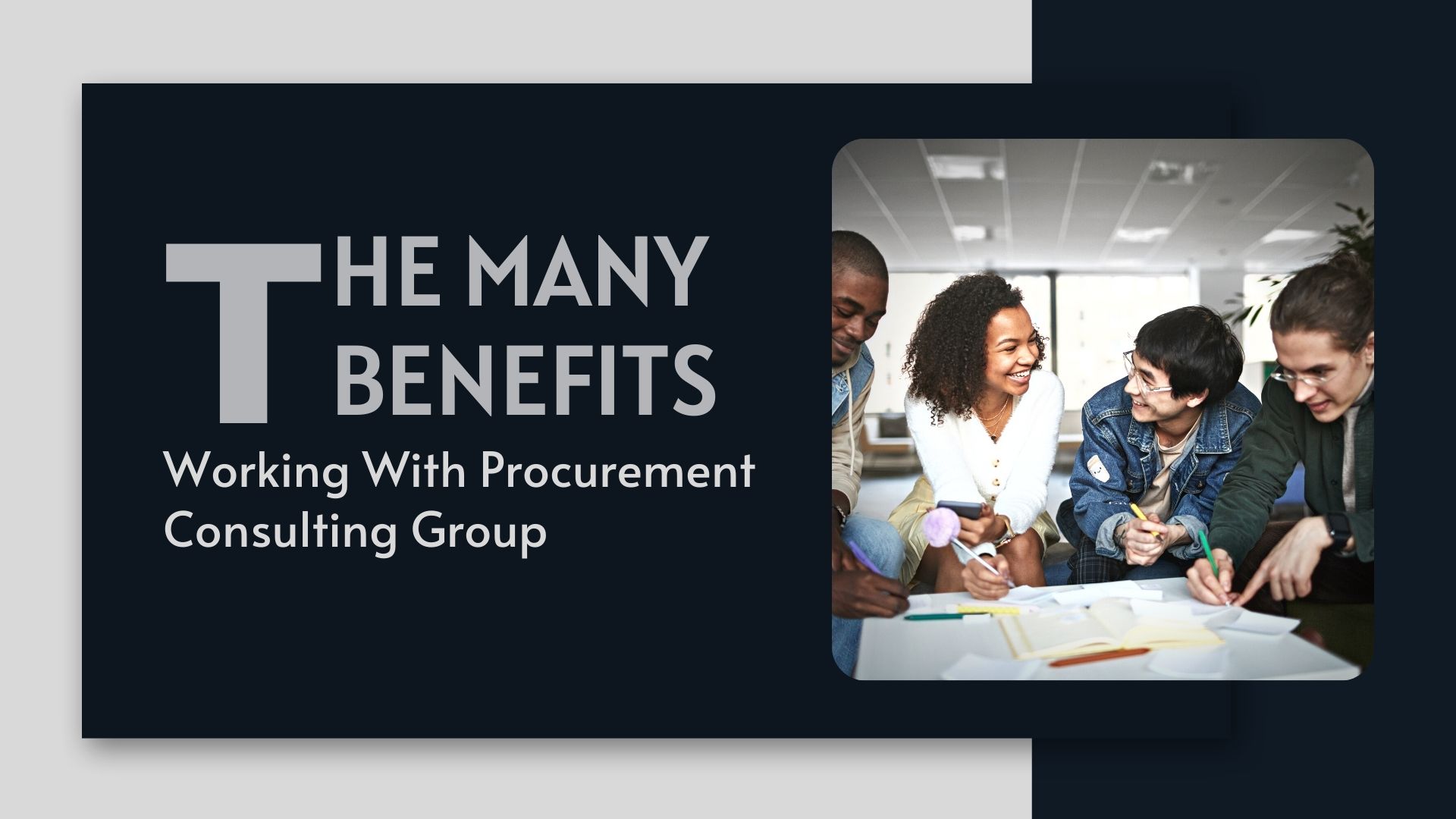 The Many Benefits Of Working With A Procurement Consulting Group | News ...
