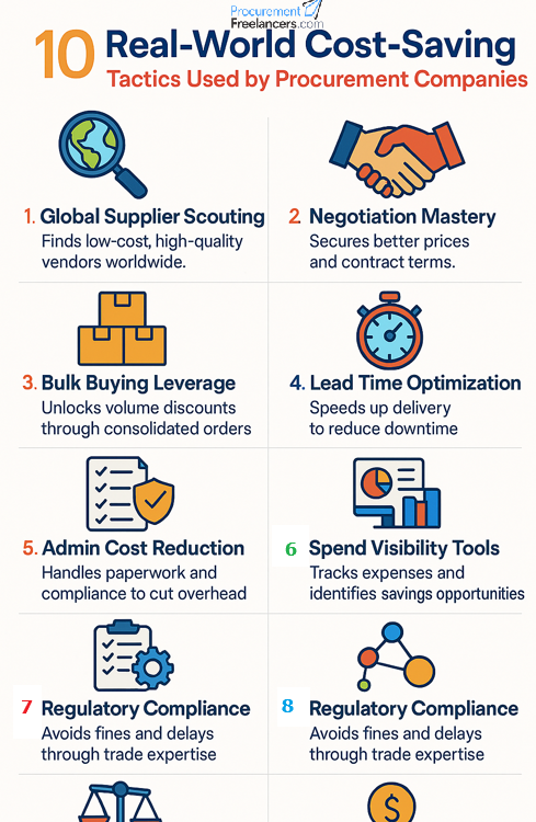 Infographic – 10 Real-World Cost-Saving Tactics Used by Procurement ...